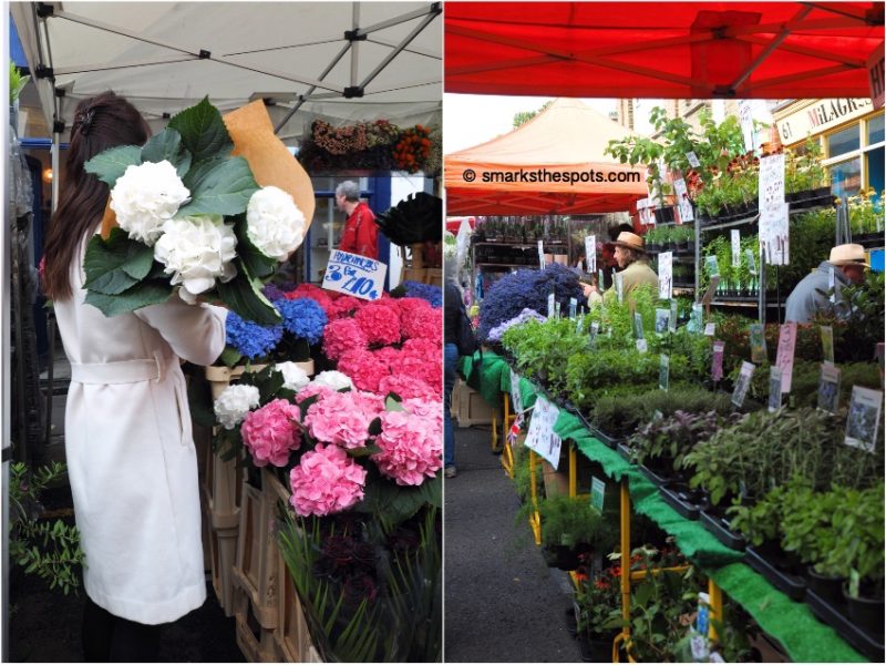 COLUMBIA ROAD FLOWER MARKET - S Marks The Spots