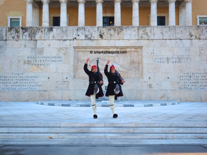 POSTCARDS FROM ATHENS - S Marks The Spots